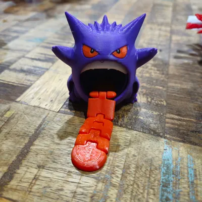 Gengar - Flexi Articulated Pokémon by IXPatch MakerWorld: Download Free ...