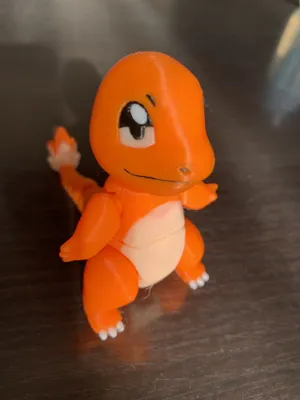Charmander - Flexi Articulated Pokémon by IXPatch MakerWorld: Download ...
