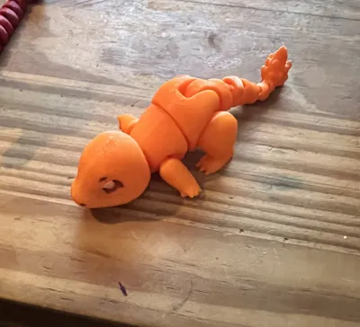 Charmander - Flexi Articulated Pokémon by IXPatch MakerWorld: Download ...