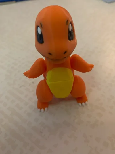 Charmander - Flexi Articulated Pokémon - Free 3D Print Model - MakerWorld