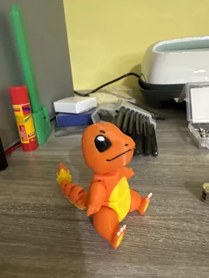 Charmander - Flexi Articulated Pokémon by IXPatch MakerWorld: Download ...