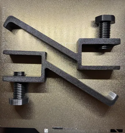 Off-Desk Keyboard Clamp/Holder - Free 3D Print Model - MakerWorld