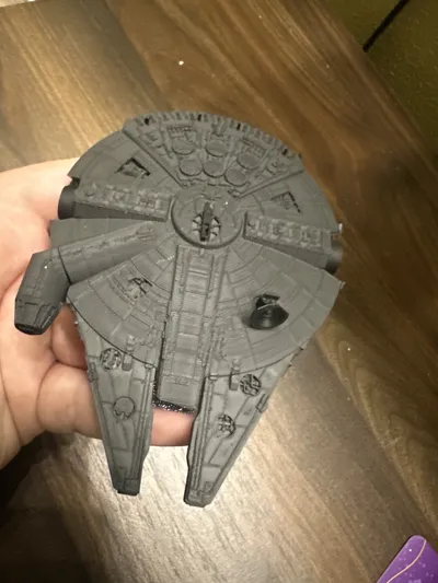 Millennium Falcon Kit Card - High Detail - No Glue by DjangoCashflow ...