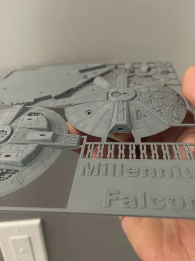 Millennium Falcon Kit Card - High Detail - No Glue by DjangoCashflow ...