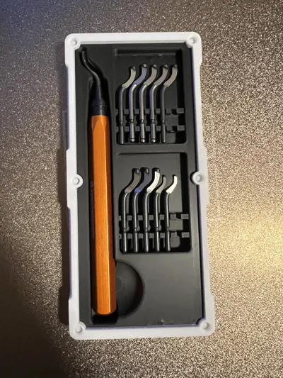 Japanese inspired Deburring tool box by KNDesign MakerWorld: Download ...