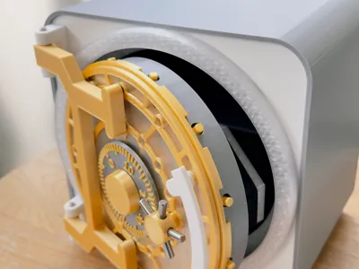 Vault with Combination Lock by Rocco's Stuff MakerWorld: Download Free ...