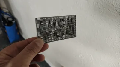 Middle finger - Illusion card by camillabertrand - MakerWorld