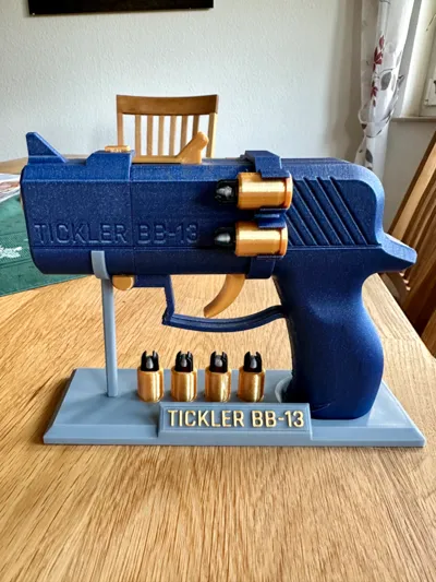 Display Stand for Tickler BB-13 by Jaatinen3D - MakerWorld