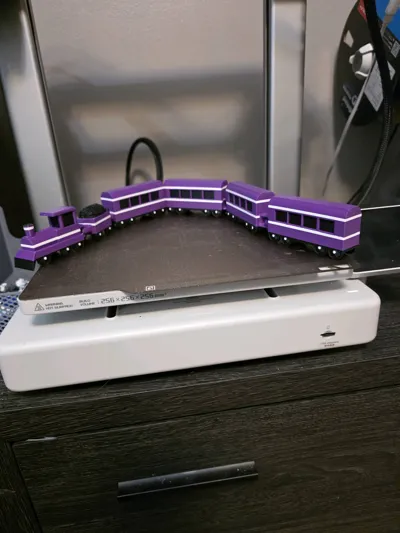 Articulated Train by Contributing Factor MakerWorld: Download Free 3D ...