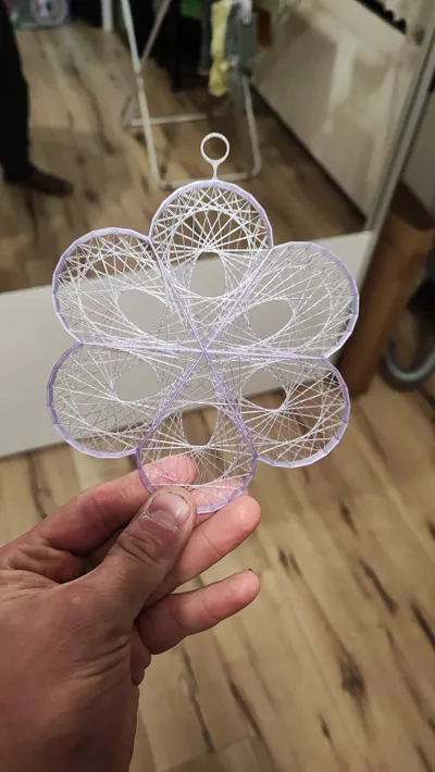 StringArt Flower by JackMakerWorld: Download Free 3D Models