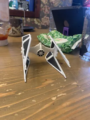 Tie Fighter Interceptor Kit Card remixed for MMU - Free 3D Print Model ...