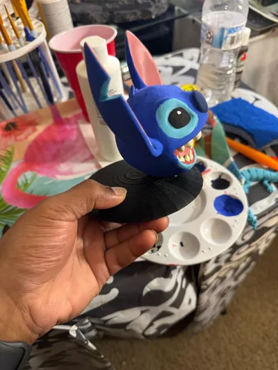 Stitch Eyeglass Holder - Free 3D Print Model - MakerWorld