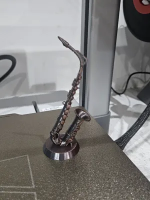 Saxophone miniature (with base) Remixed by Dany Sanchez MakerWorld ...