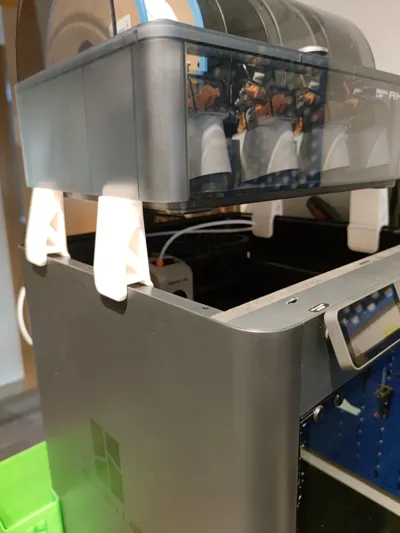 Bambu AMS Riser for P1P by wuguigui MakerWorld: Download Free 3D Models