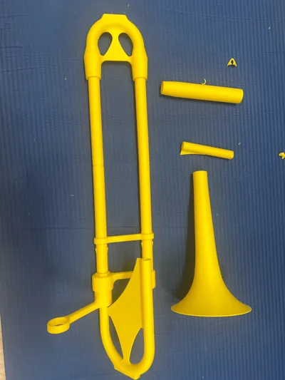 Fully Printable Alto Trombone - Free 3D Print Model - MakerWorld