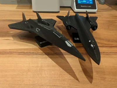 Darkstar Plane Kit Card by planes01 MakerWorld: Download Free 3D Models