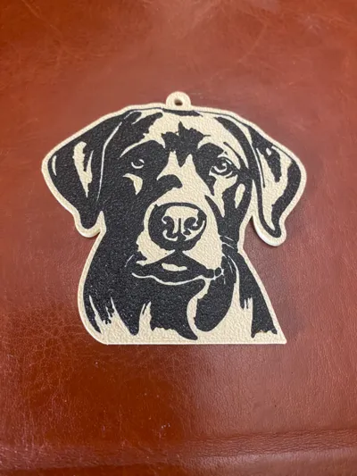 labrador keychain by kriativu 3DMakerWorld: Download Free 3D Models