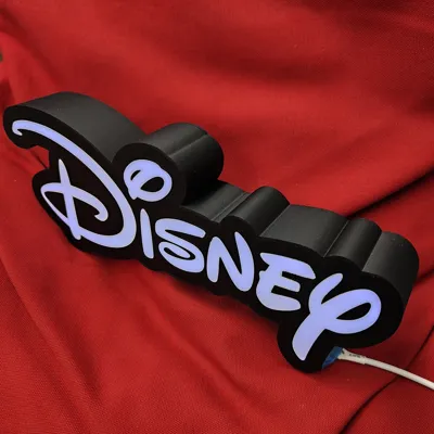 Disney Logo Lightbox by Derpvater - MakerWorld