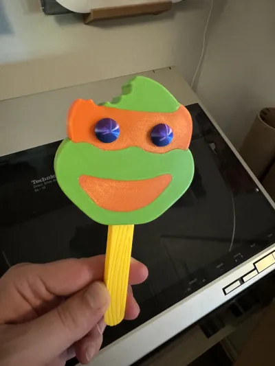 Teenage Mutant Ninja Turtles Ice Pop Popsicle by TJ.Makes - MakerWorld