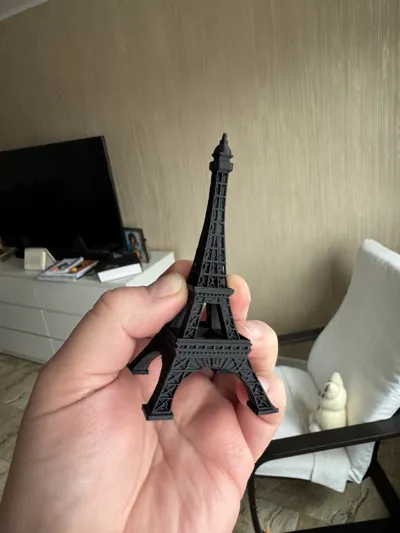 Eiffel Tower - Paris , France by MiniWorld3D MakerWorld: Download Free ...