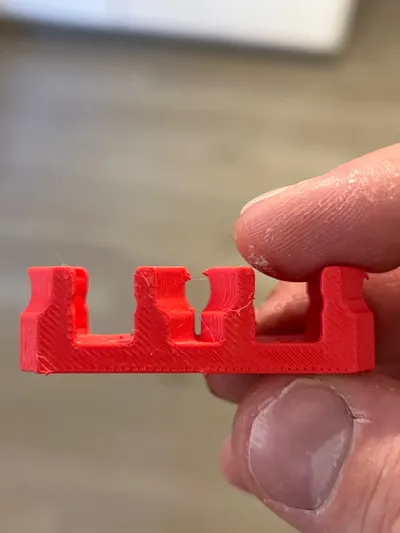Multiboard Nail Mounting Snaps, 8mm - Free 3D Print Model - MakerWorld