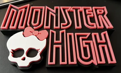 MONSTER HIGH LOGO by 3DFarmer - MakerWorld