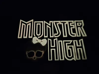 MONSTER HIGH LOGO by 3DFarmer - MakerWorld