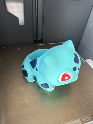 Macetero Bulbasaur - Multicolor y Un solo Color por Eddie MakerWorld: Descarga Modelos 3D Gratuitos