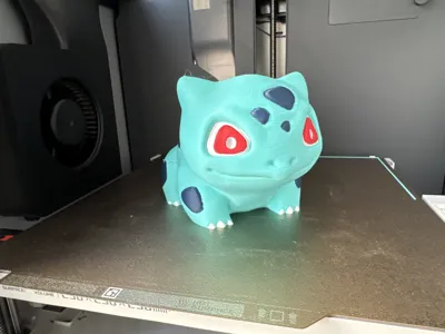 Macetero Bulbasaur - Multicolor y Un solo Color por Eddie MakerWorld: Descarga Modelos 3D Gratuitos