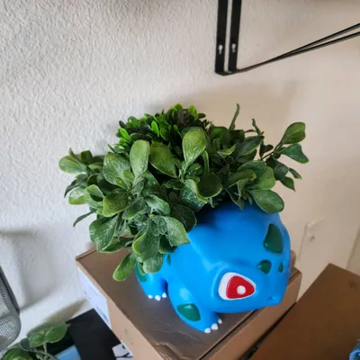 Bulbasaur Plant Pot - Multicolor and Single Color by Eddie MakerWorld ...
