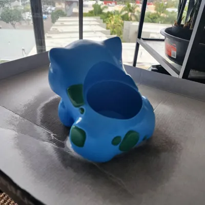 Bulbasaur Plant Pot - Multicolor and Single Color by Eddie MakerWorld ...