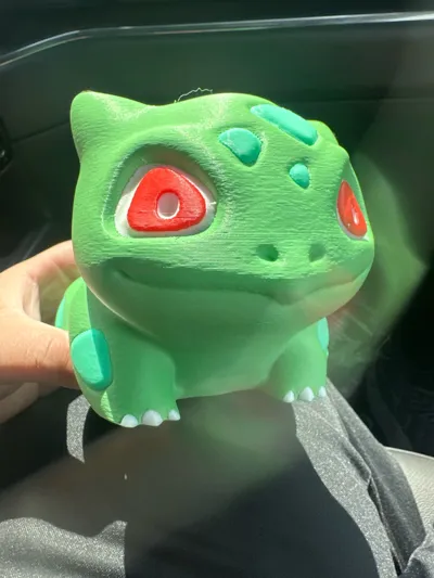 Bulbasaur Plant Pot - Multicolor and Single Color by Eddie MakerWorld ...