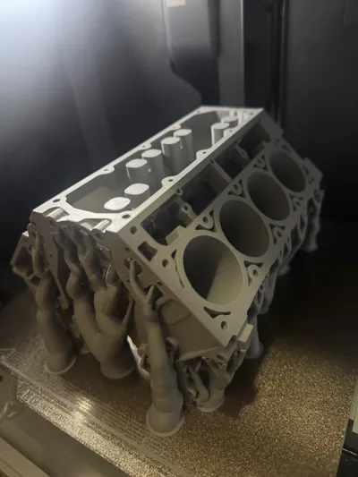 Chevy Camaro LS3 V8 Engine - Scale Working Model Remixed by ...