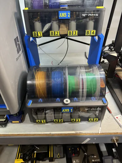 Bambu Lab AMS Module identifiers with removable tags by glad_man ...