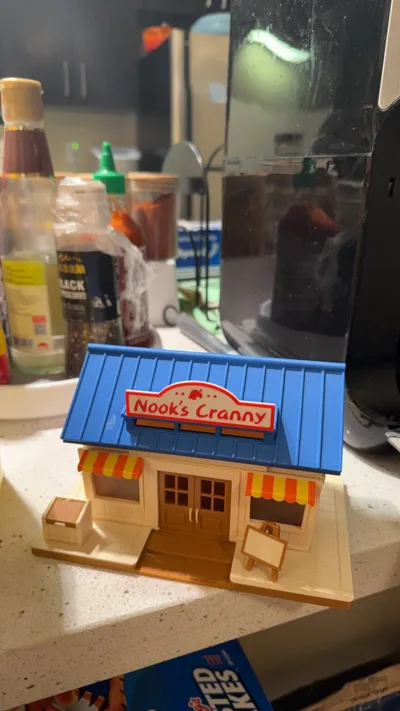 Nook's Cranny from Animal Crossing - Free 3D Print Model - MakerWorld