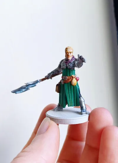 DnD Player Character pack4 miniatures Remixed by Darkwing - MakerWorld