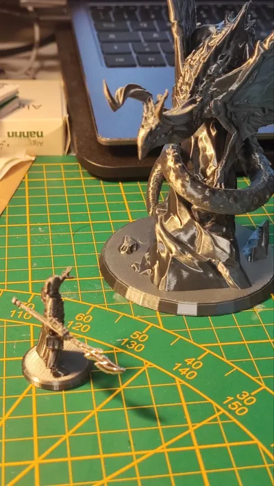 DnD Player Character pack4 miniatures Remixed by Darkwing MakerWorld: Download Free 3D Models