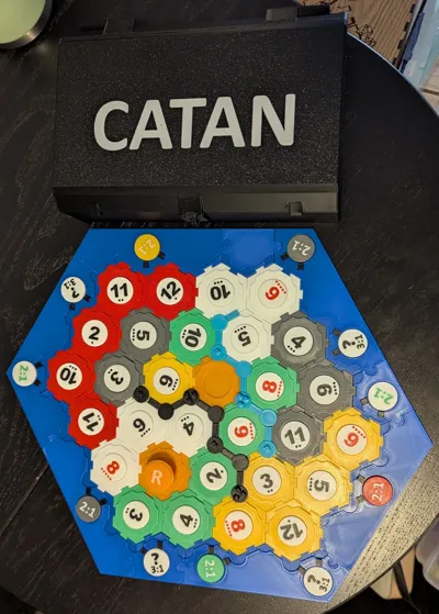 Settlers of Catan Mini Travel Edition by k2thestank🇨🇦 MakerWorld ...