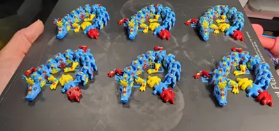 Autism Awareness Dragon by Lily Flynn Co. - MakerWorld