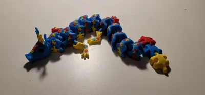 Autism Awareness Dragon by Lily Flynn Co. - MakerWorld