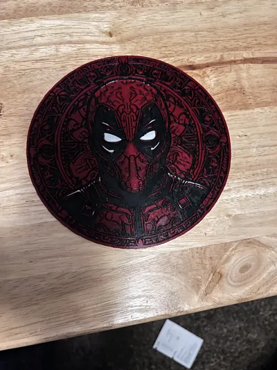 Hueforge - Deadpool mandalastyle. by 3D_DemmacsMakerWorld: Download ...