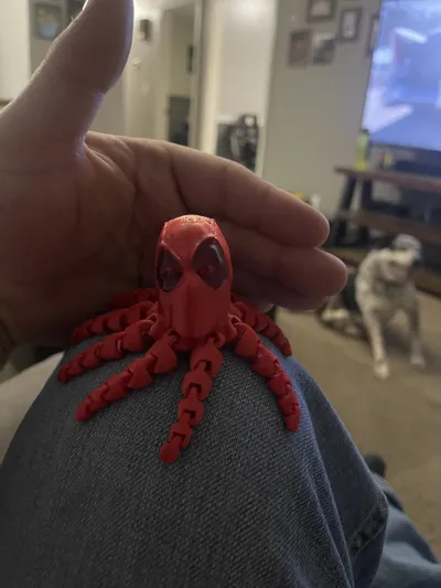 DeadPool Octopus by Geek Genius Collective MakerWorld: Download Free 3D ...