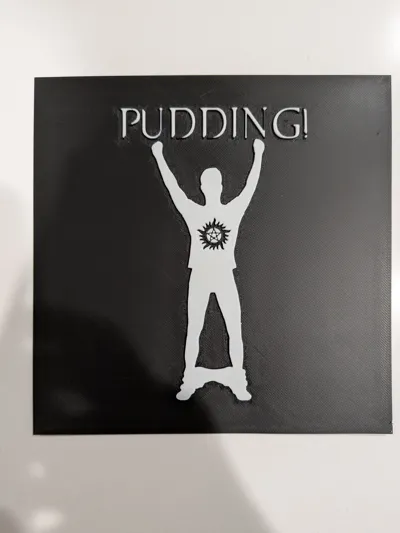 hueforge supernatural pudding - Free 3D Print Model - MakerWorld