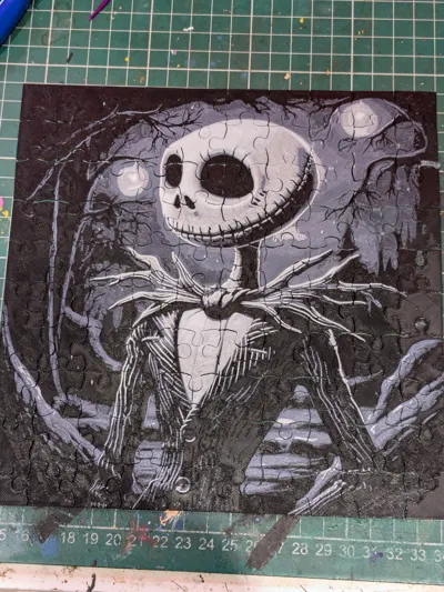 PUZZLE - Jack Skellington by Canadian GamerMakerWorld: Download Free 3D ...