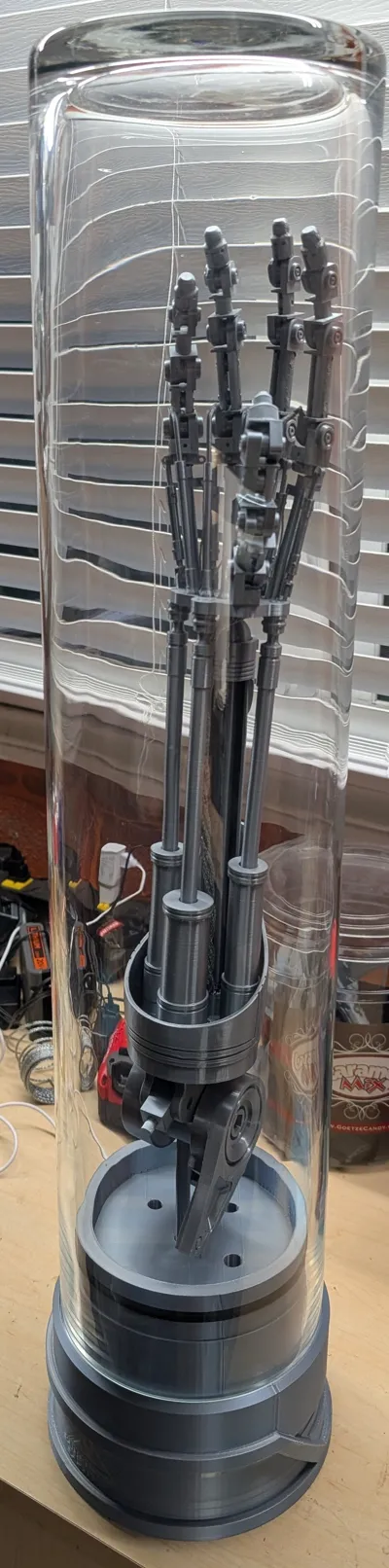DIY Life-Size Terminator Arm Lamp - Free 3D Print Model - MakerWorld