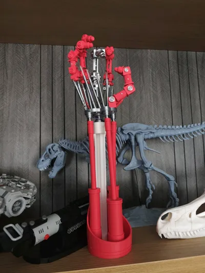 DIY Life-Size Terminator Arm Lamp by LayerLux3D MakerWorld: Download ...