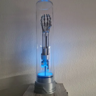 DIY Life-Size Terminator Arm Lamp by LayerLux3D MakerWorld: Download ...