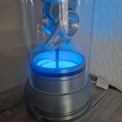 DIY Life-Size Terminator Arm Lamp by LayerLux3D MakerWorld: Download ...