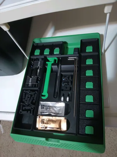 Gridfinity 1xY Multi Compartment Lidded Bins v2.1 - Free 3D Print Model ...