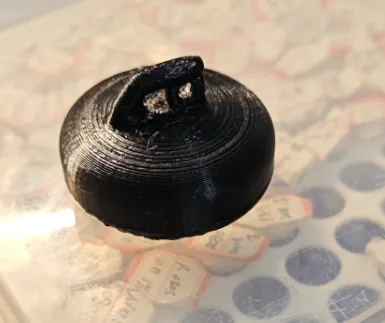 Curling Stone Keychain - Free 3D Print Model - MakerWorld
